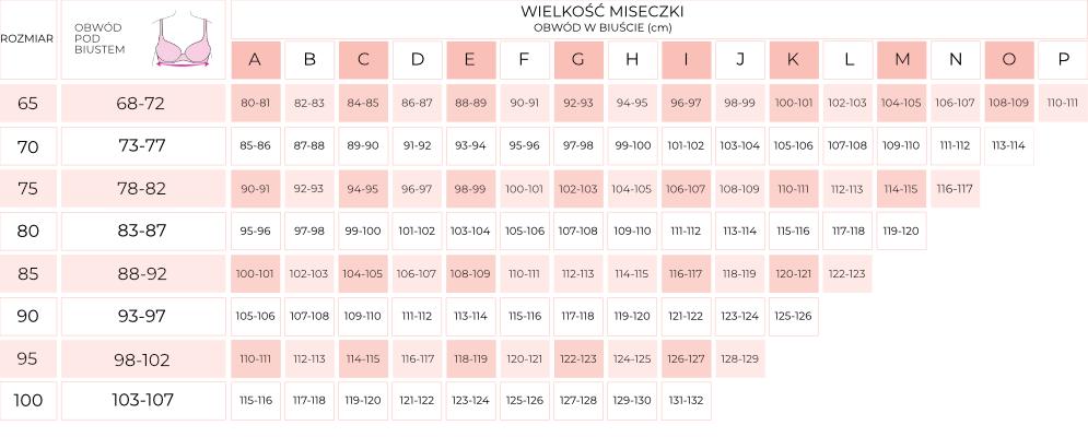 Biustonosz Laura A145 biszkoptowy miękki